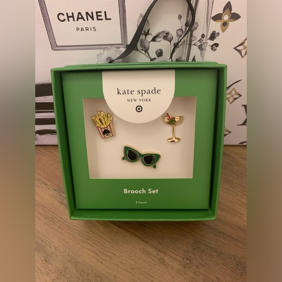 kate spade | Jewelry | Kate Spade Target Brooch Set | Poshmark